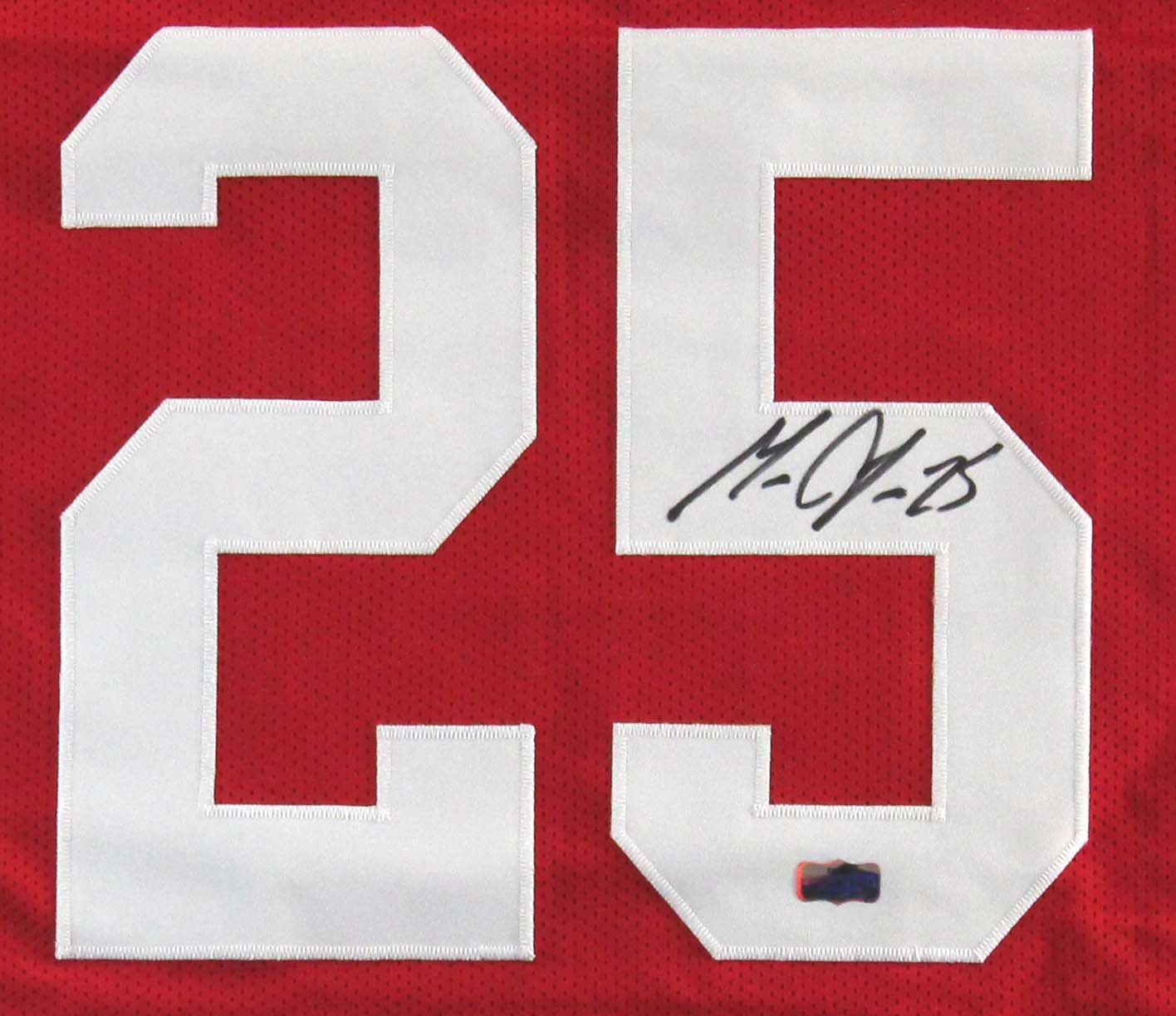 Melvin Gordon Signed Wisconsin Custom Red Jersey – Radtke Sports