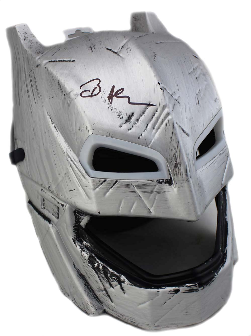 Ben Affleck signed Batman Dawn of Justice Silver Light up Mask – Radtke ...