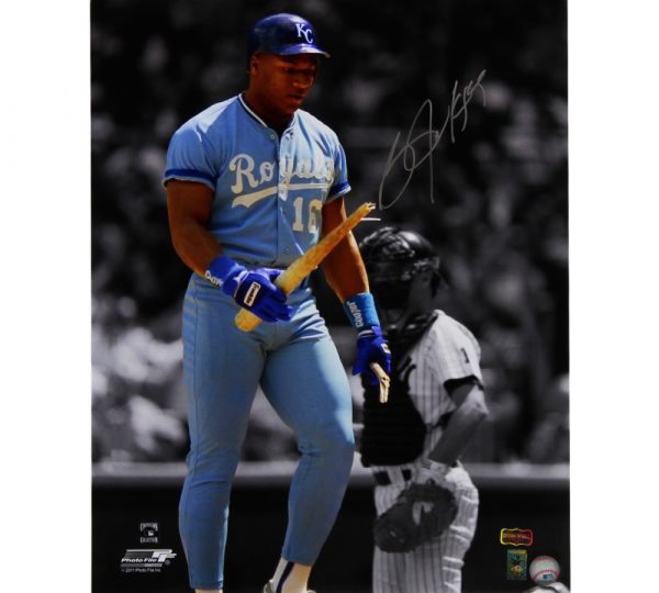 Bo Jackson Signed Kansas City Royals Unframed 16×20 MLB Photo ...