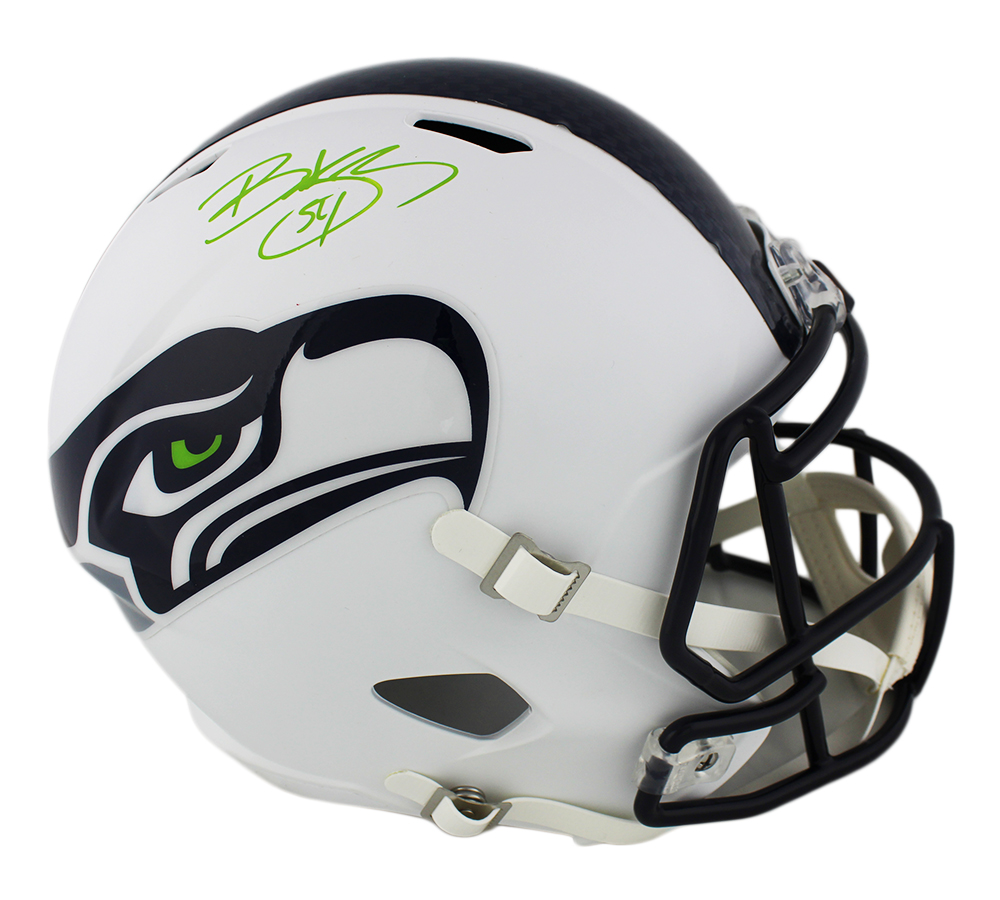 Bobby Wagner Signed Seattle Seahawks Speed Full Size White Matte NFL ...