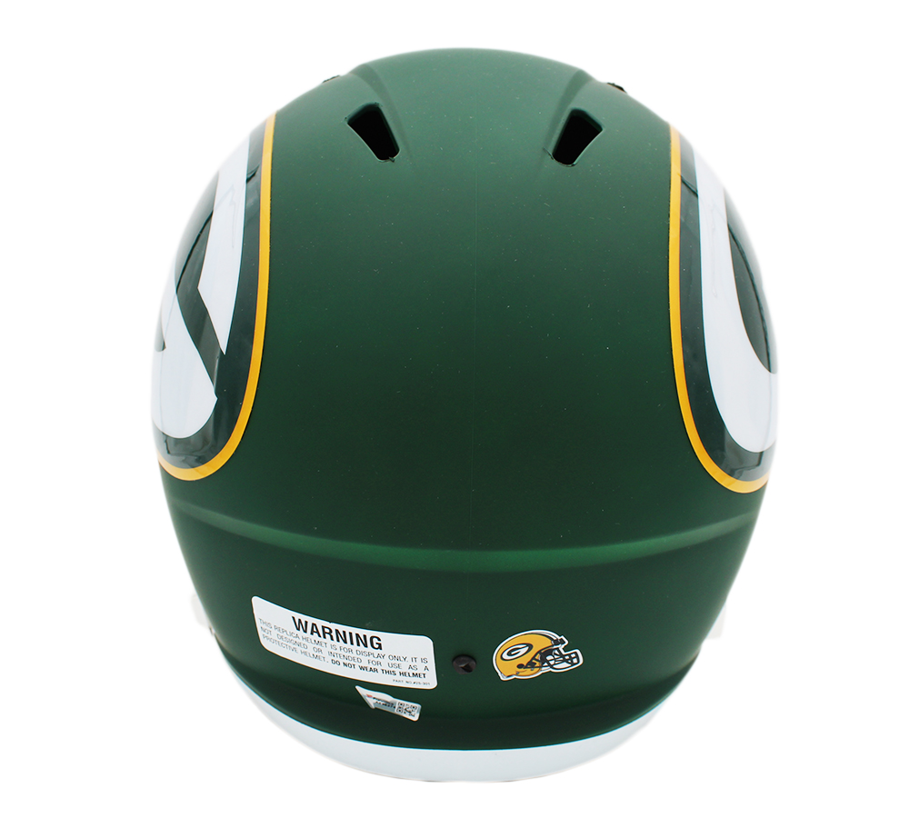 Aaron Rodgers Signed Green Bay Packers Speed Full Size AMP NFL Helmet ...