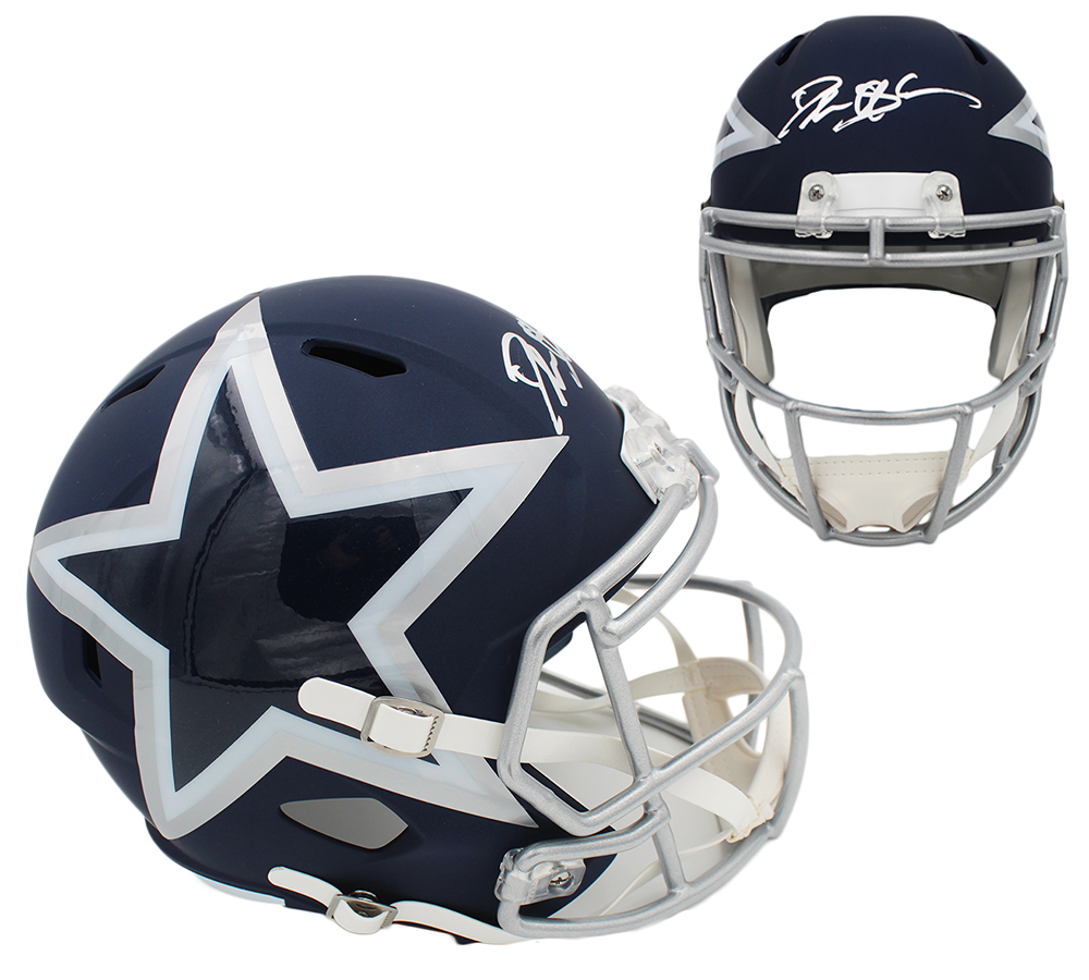 Deion Sanders Signed Dallas Cowboys Speed Full Size AMP NFL Helmet ...
