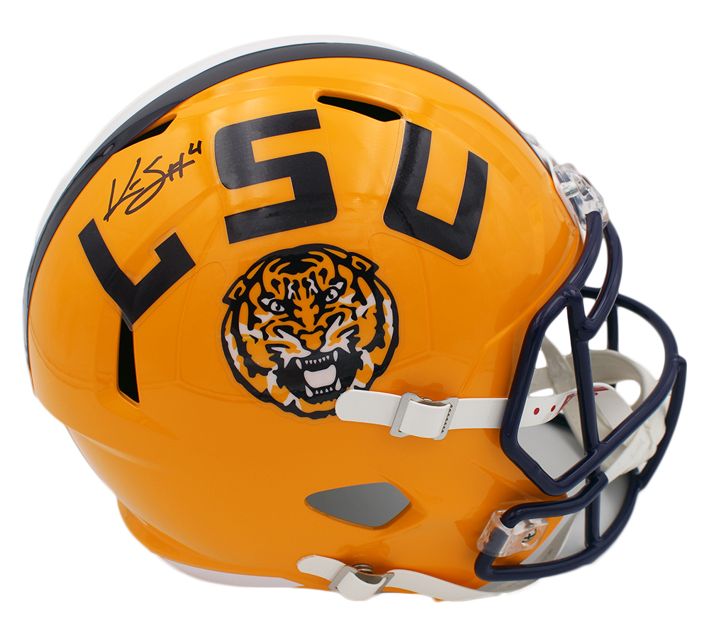 Kwon Alexander Signed LSU Tigers Speed Full Size NCAA Helmet – Radtke ...