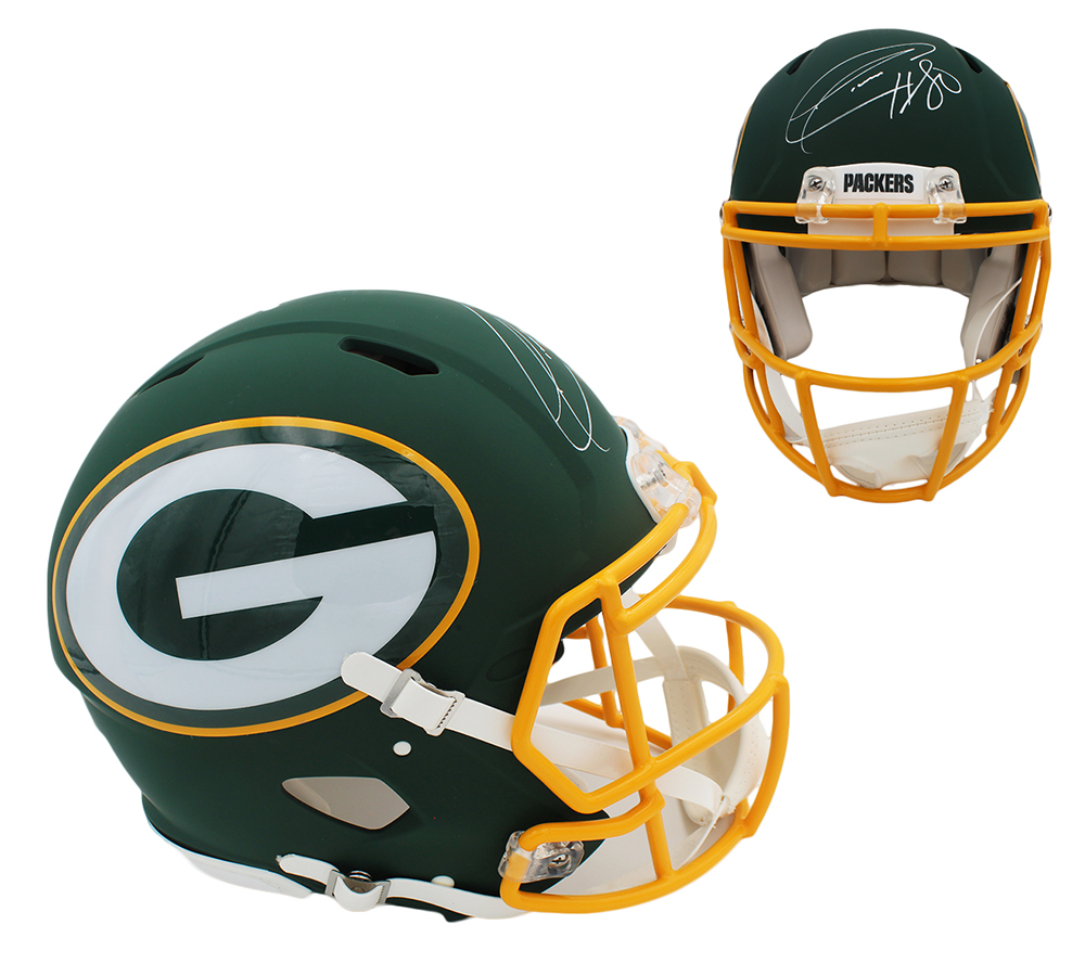 Donald Driver Signed Green Bay Packers Speed Authentic AMP NFL Helmet ...