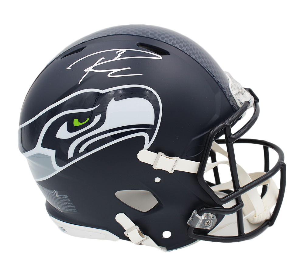 Russell Wilson Signed Seattle Seahawks Speed Authentic NFL Helmet ...