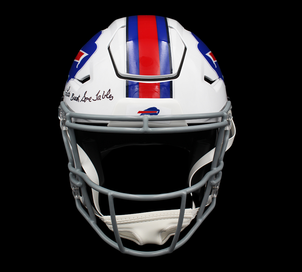 Thurman Thomas Signed Buffalo Bills Speed Flex Authentic NFL Helmet ...