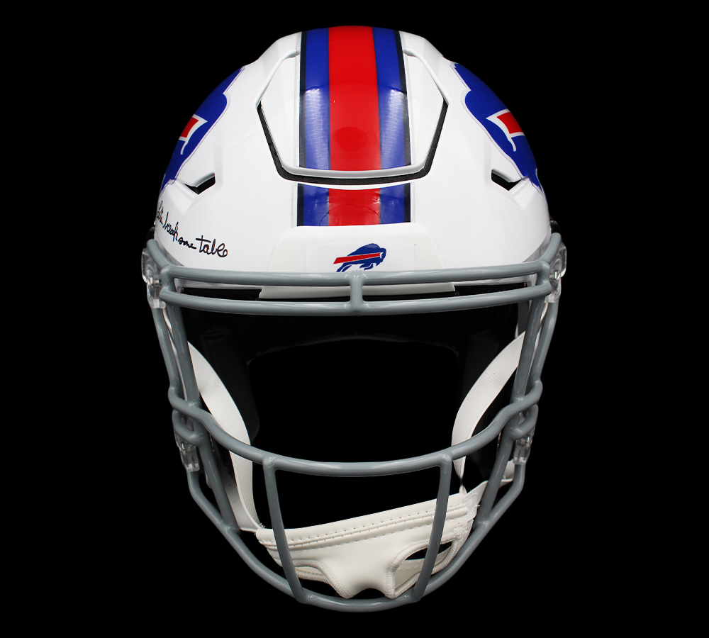 Jim Kelly Signed Buffalo Bills Speed Flex Authentic NFL Helmet with ...