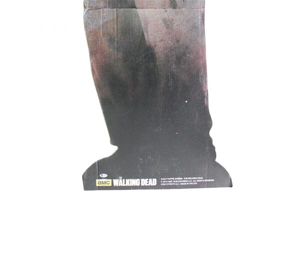 Multi Signed The Walking Dead Walker Cardboard Stand Up Trifold Prop ...