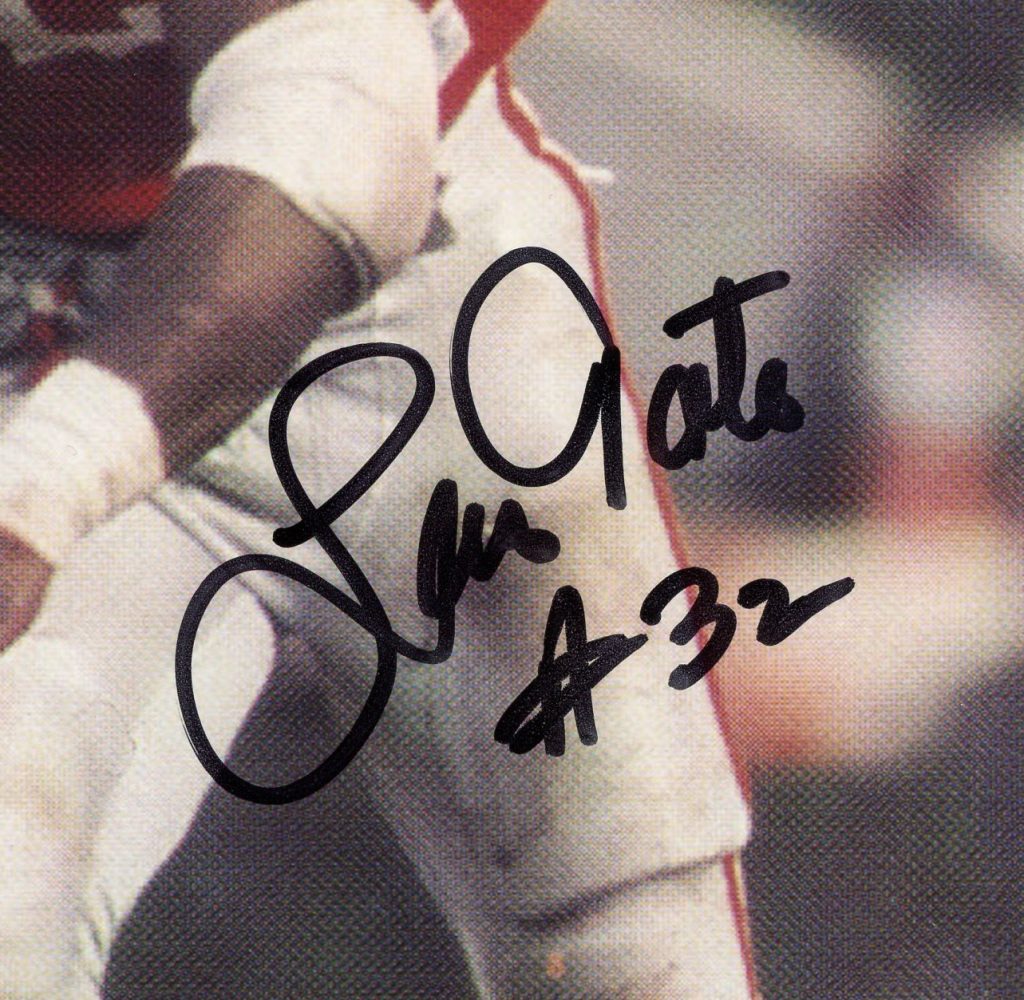 Lars Tate Signed Georgia Bulldogs Unframed 8×10 NCAA Photo – Red Jersey ...