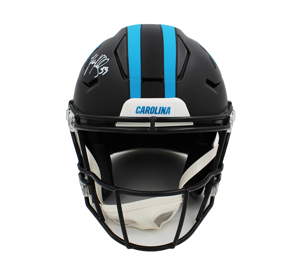 Luke Kuechly Signed Carolina Panthers Speed Flex Authentic Alternate ...