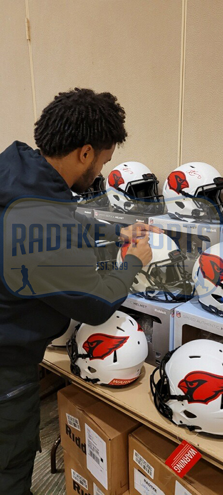 Kyler Murray Signed Arizona Cardinals Speed Authentic Lunar NFL Helmet ...