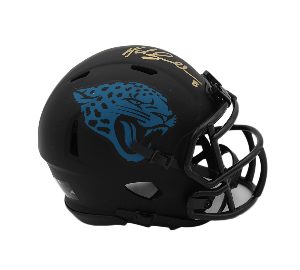 Mark Brunell Signed Jacksonville Jaguars Speed Eclipse NFL Mini Helmet ...