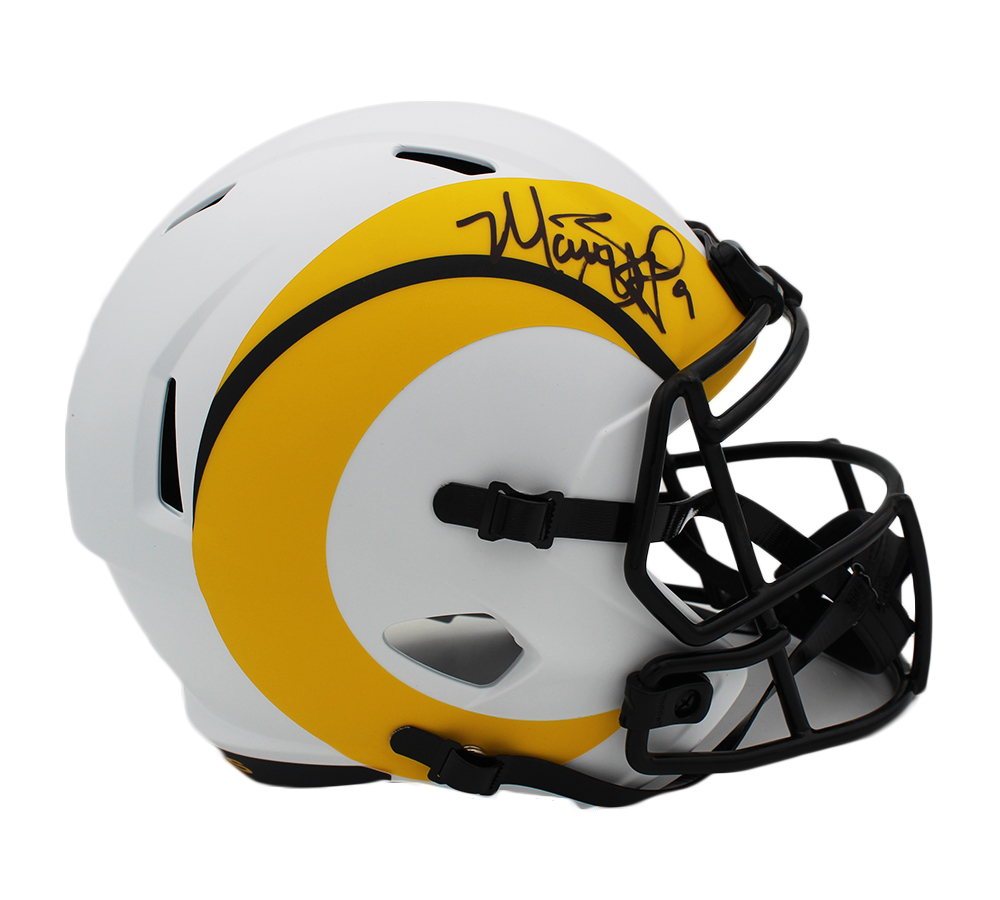 Matthew Stafford Signed Los Angeles Rams Speed Full Size Lunar NFL ...