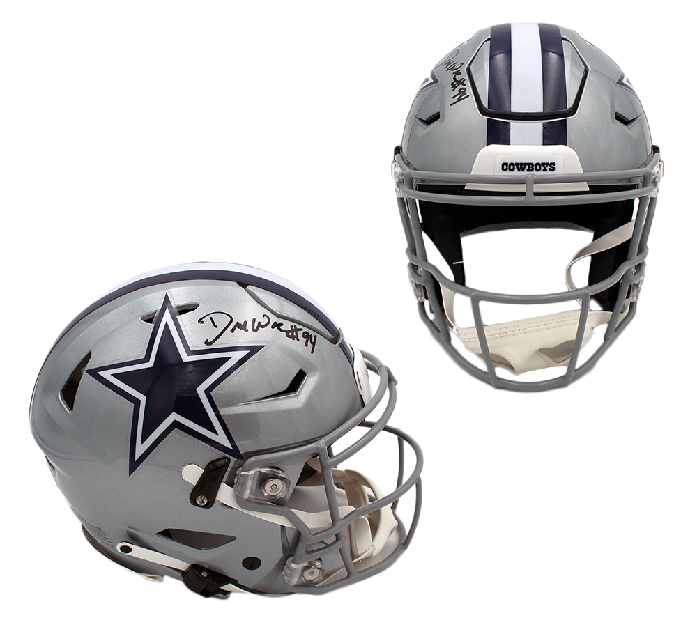 DeMarcus Ware Signed Dallas Cowboys Speed Flex Authentic NFL Helmet ...