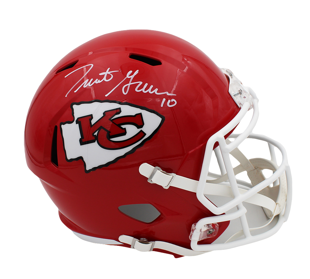 Trent Green Signed Kansas City Chiefs Speed Full Size NFL Helmet ...