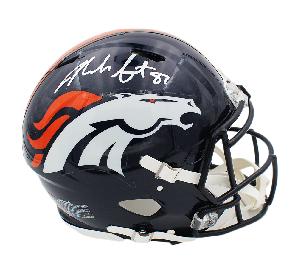 Noah Fant Signed Denver Broncos Speed Authentic NFL Helmet – Radtke Sports