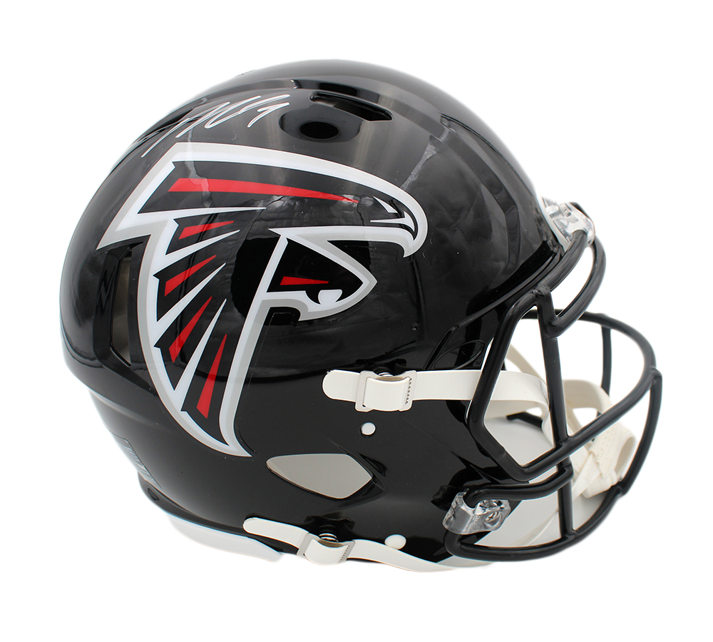 Michael Vick Signed Atlanta Falcons Speed Authentic Throwback NFL ...