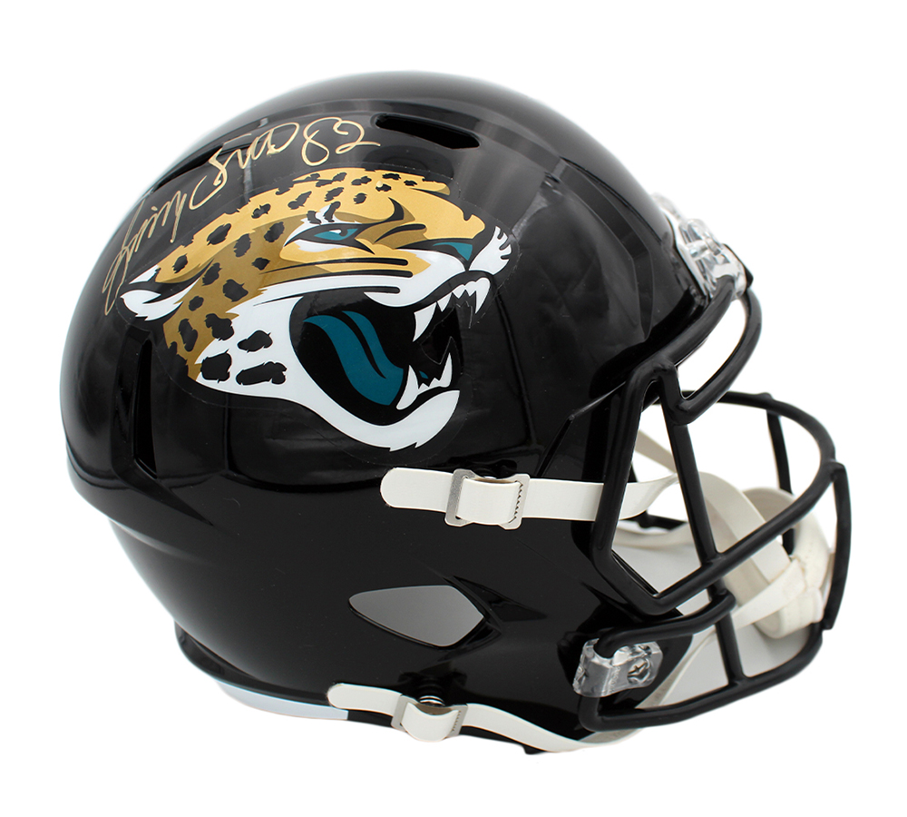 Jimmy Smith Signed Jacksonville Jaguars Speed Full Size NFL Helmet ...
