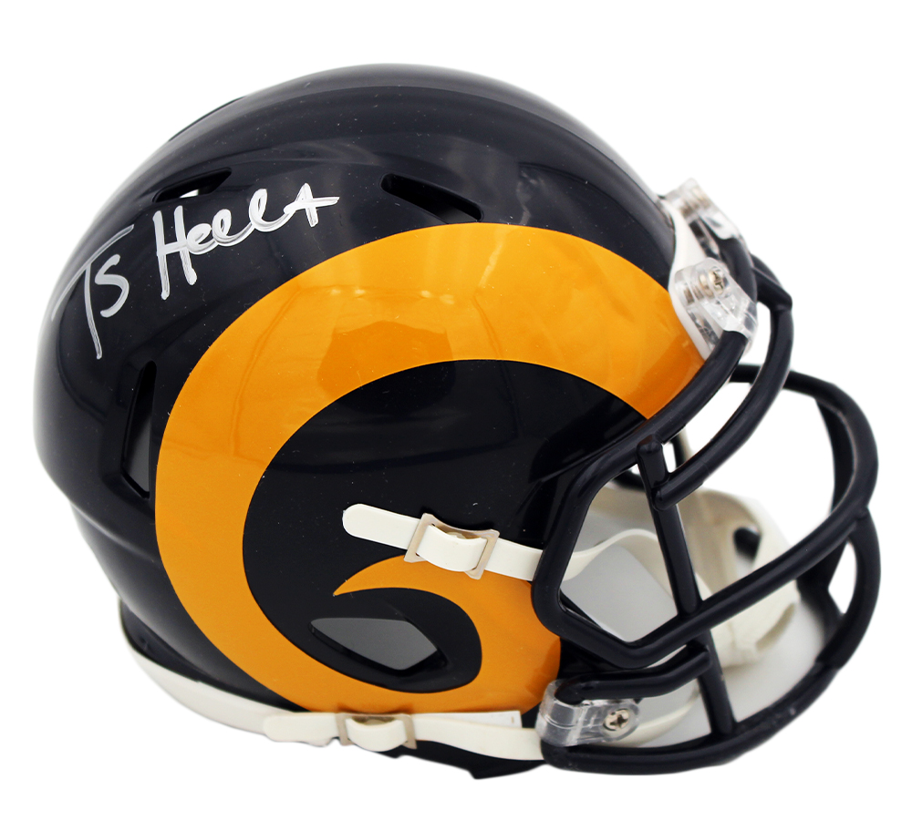 Torry Holt Signed Los Angeles Rams Speed NFL Mini Helmet – Radtke Sports