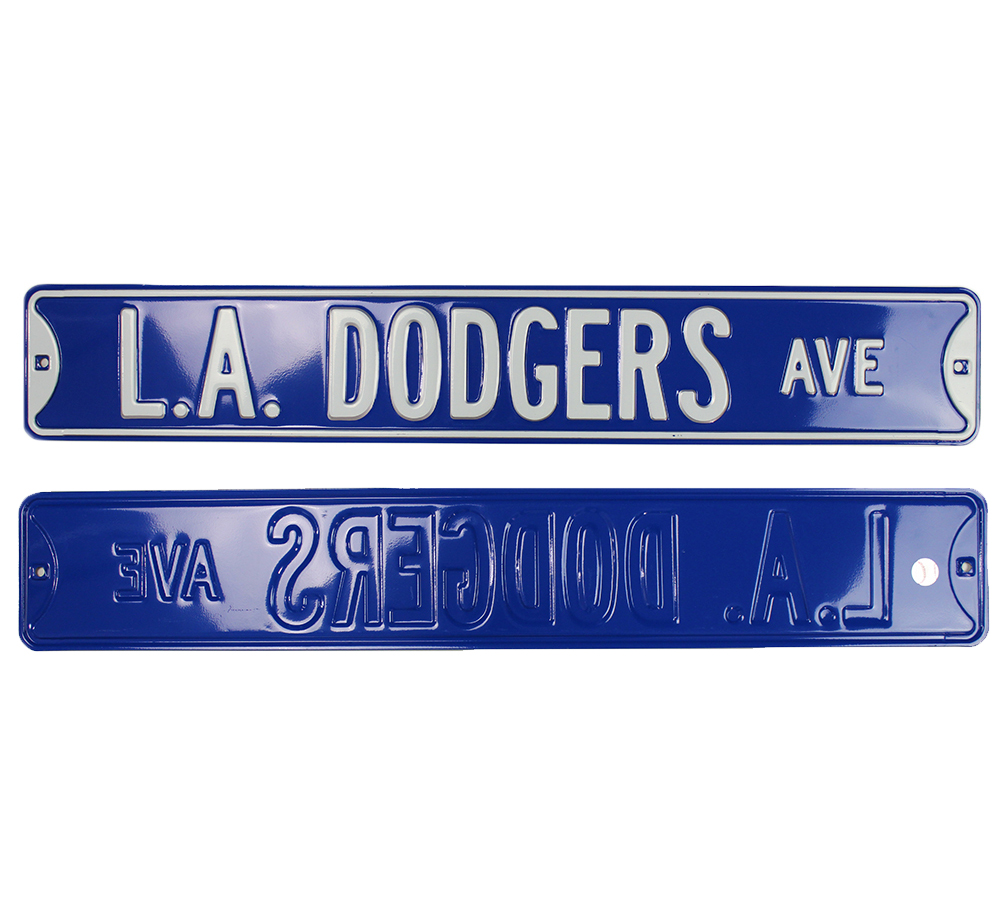 Los Angeles Dodgers Avenue Officially Licensed Authentic Steel 36×6 ...
