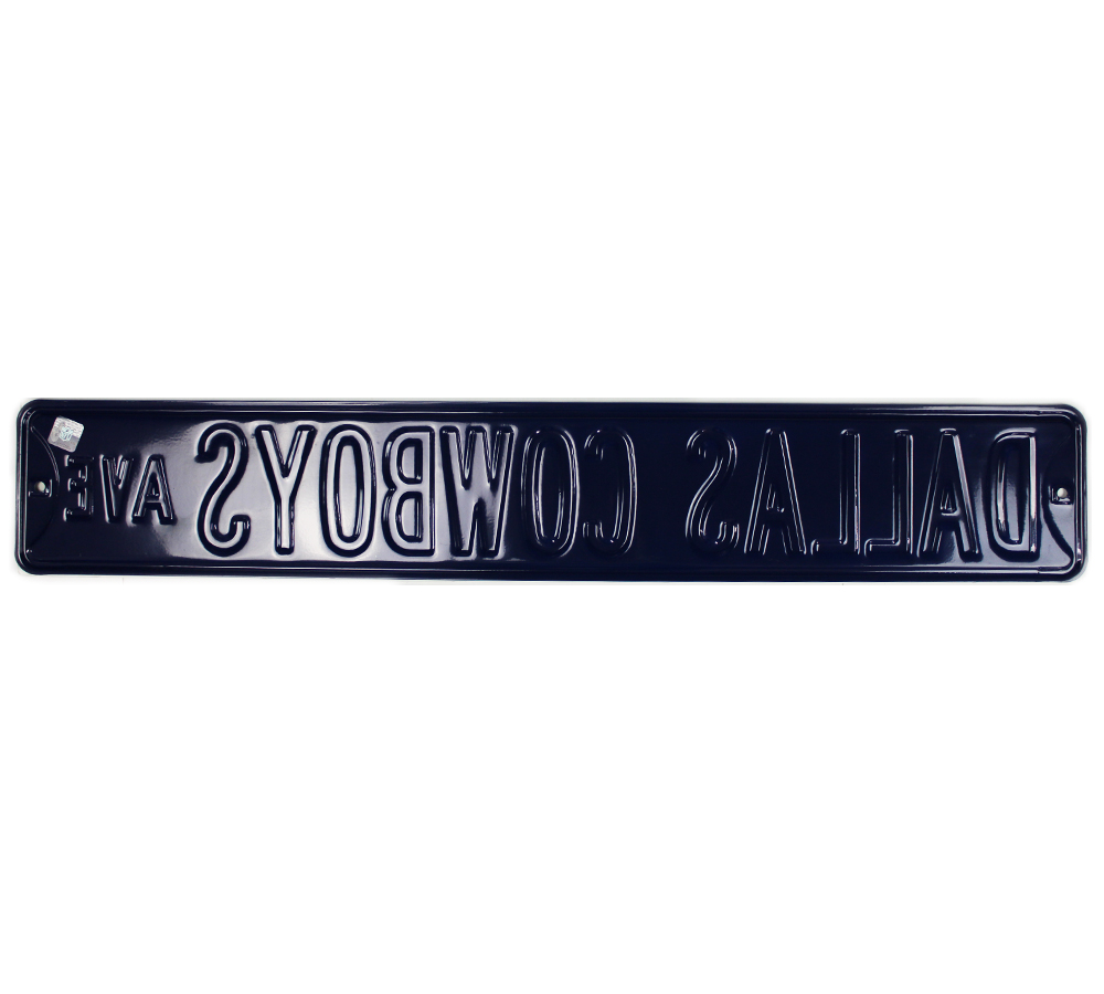 Dallas Cowboys Avenue Officially Licensed Authentic Steel 36×6 Navy NFL ...