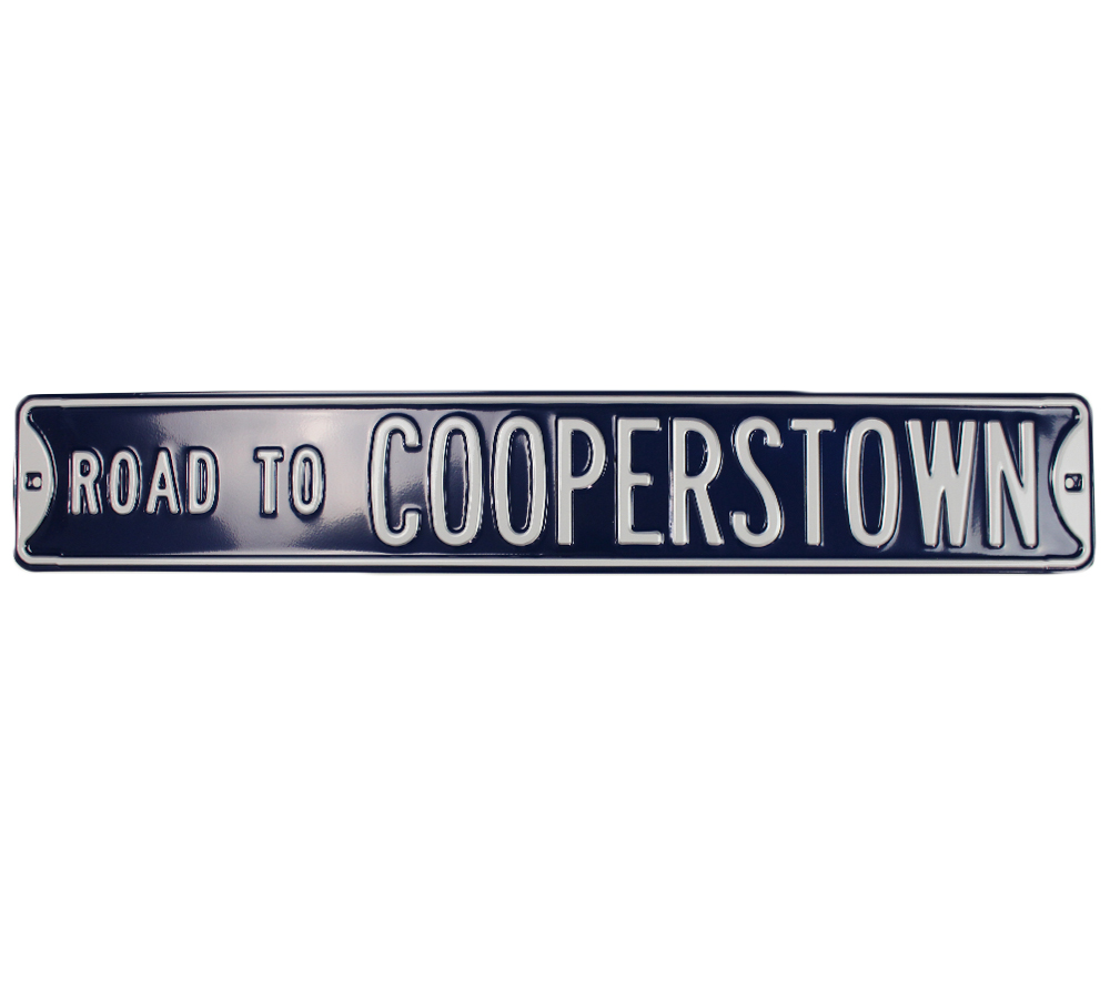 Road to Cooperstown Officially Licensed Authentic Steel 36×6 Purple ...