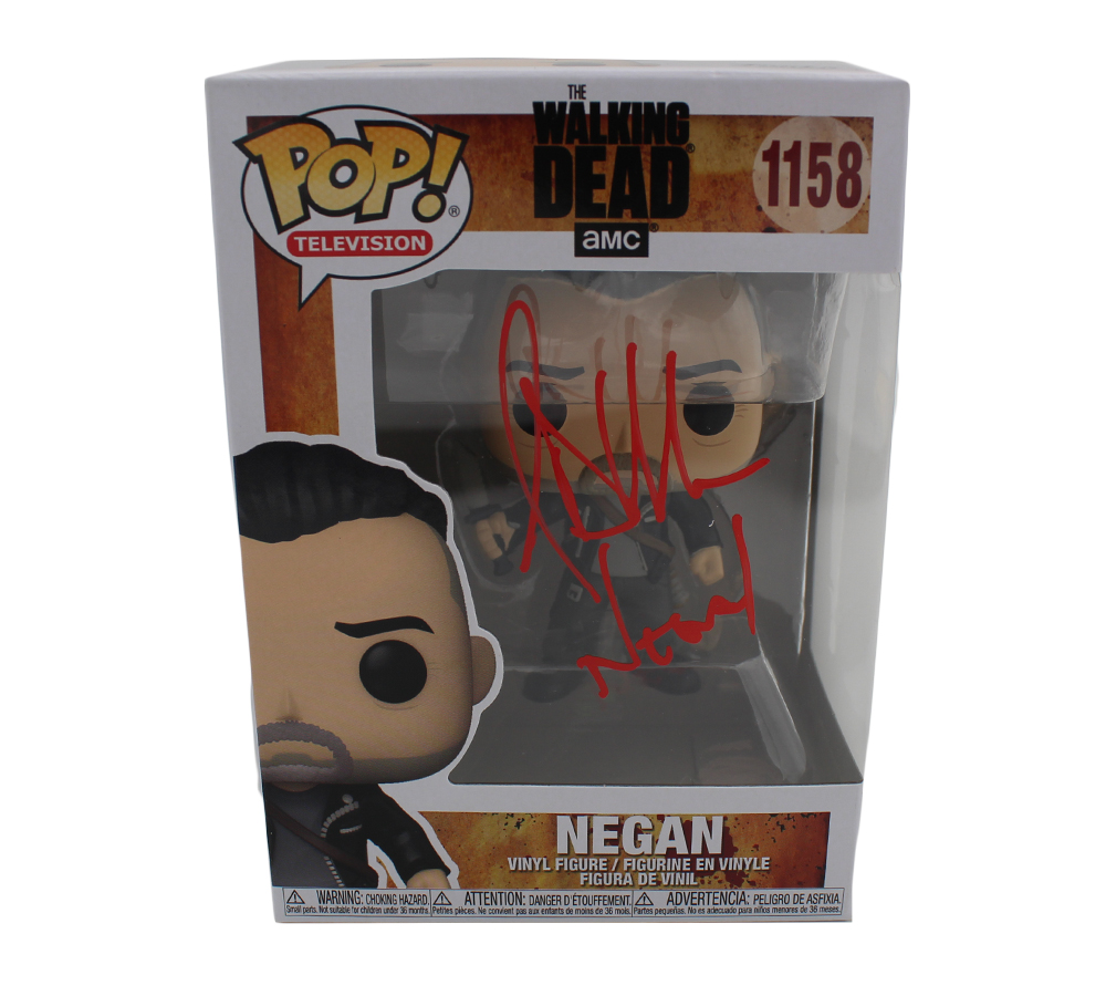 Jeffrey Dean Morgan Signed The Walking Dead Negan Model #1158 Funko Pop ...