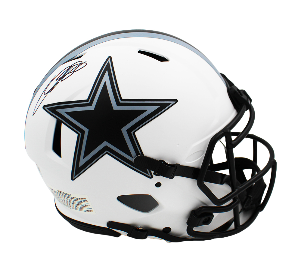 CeeDee Lamb Signed Dallas Cowboys Speed Authentic Lunar NFL Helmet ...
