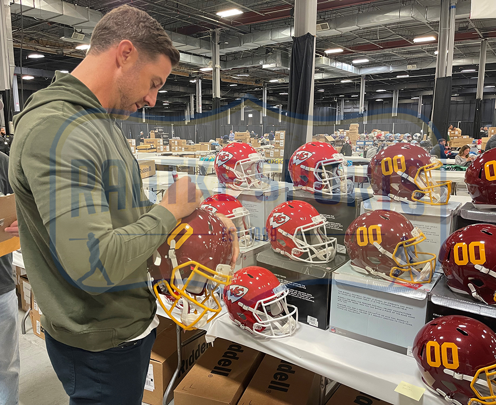 Alex Smith Signed Washington Football Team Speed Authentic NFL Helmet ...