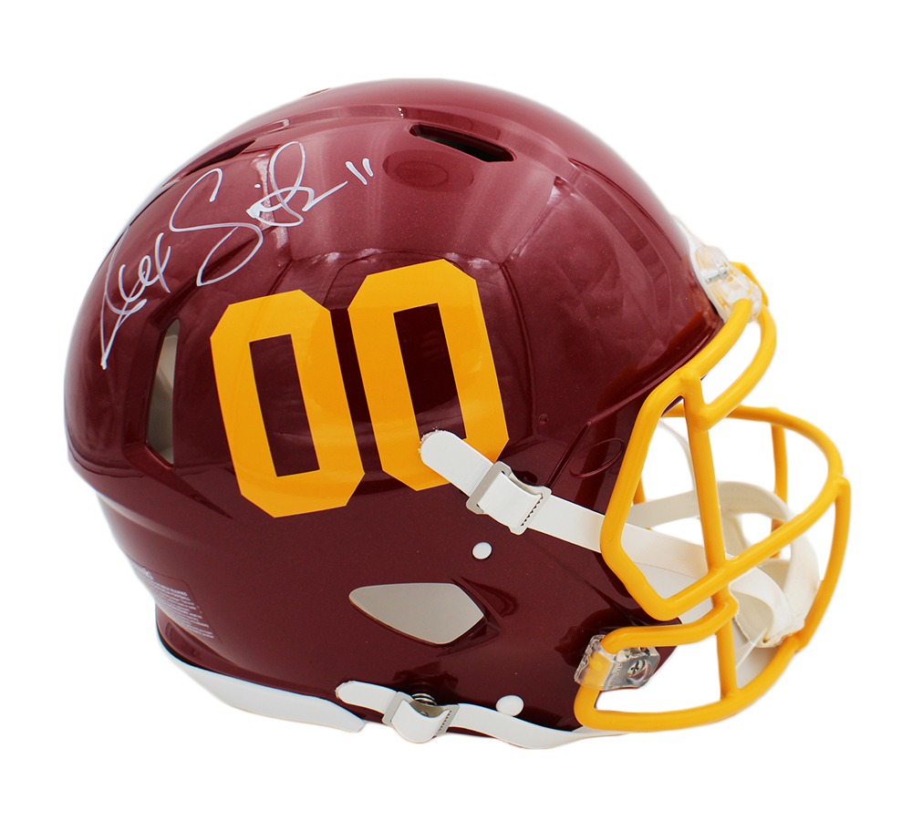 Alex Smith Signed Washington Football Team Speed Authentic NFL Helmet ...