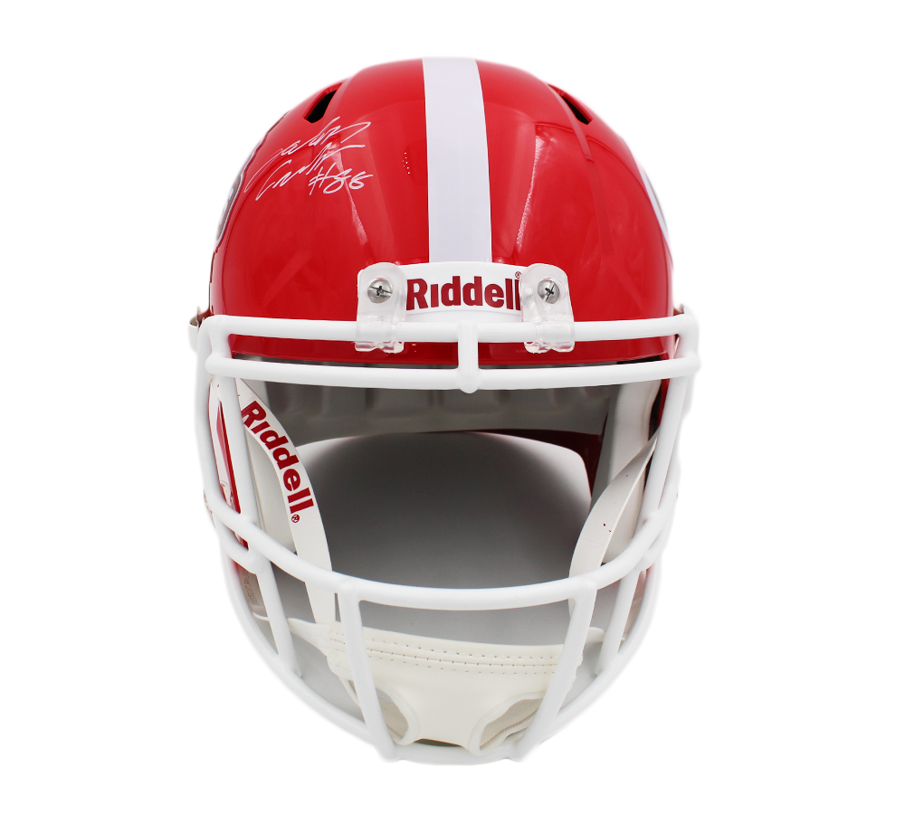 Jalen Carter Signed Georgia Bulldogs Speed Full Size National Champ ...