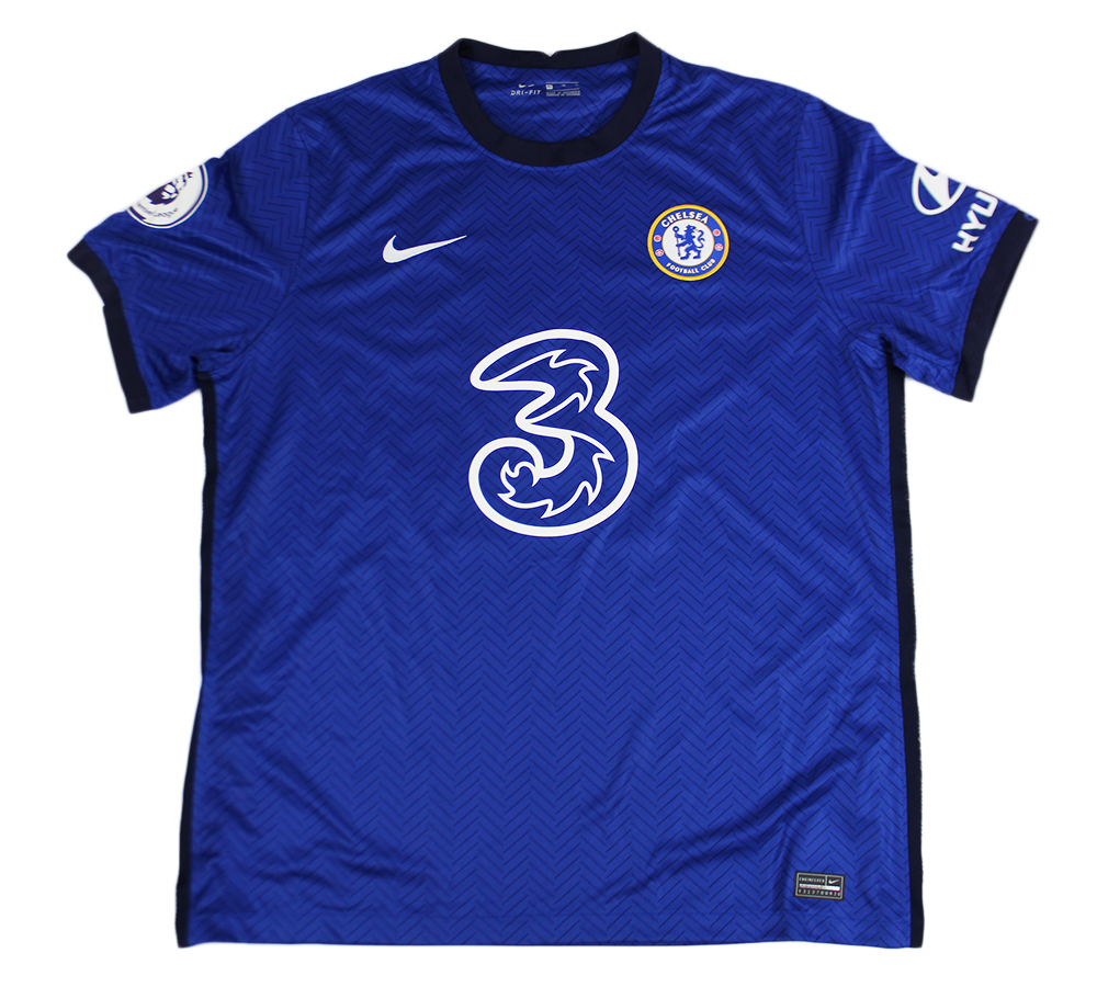 Christian Pulisic Signed Chelsea Football Club Nike Replica Blue Soccer ...