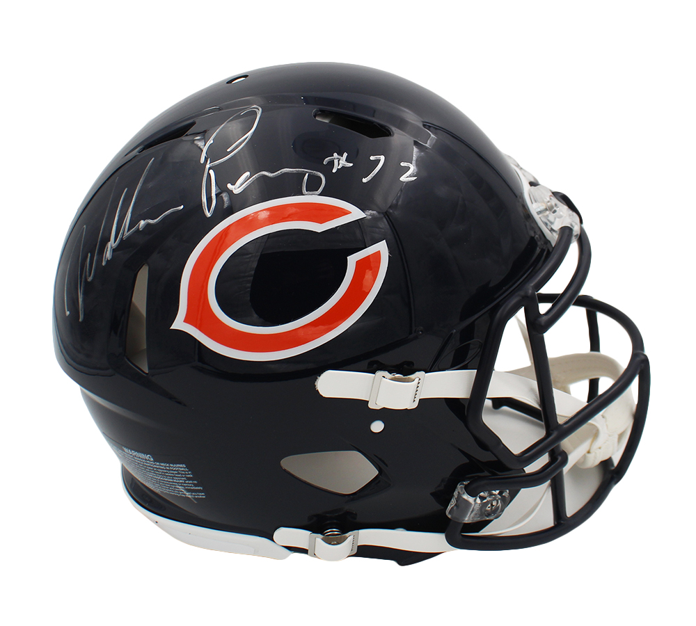 William Perry Signed Chicago Bears Speed Authentic NFL Helmet – Radtke ...