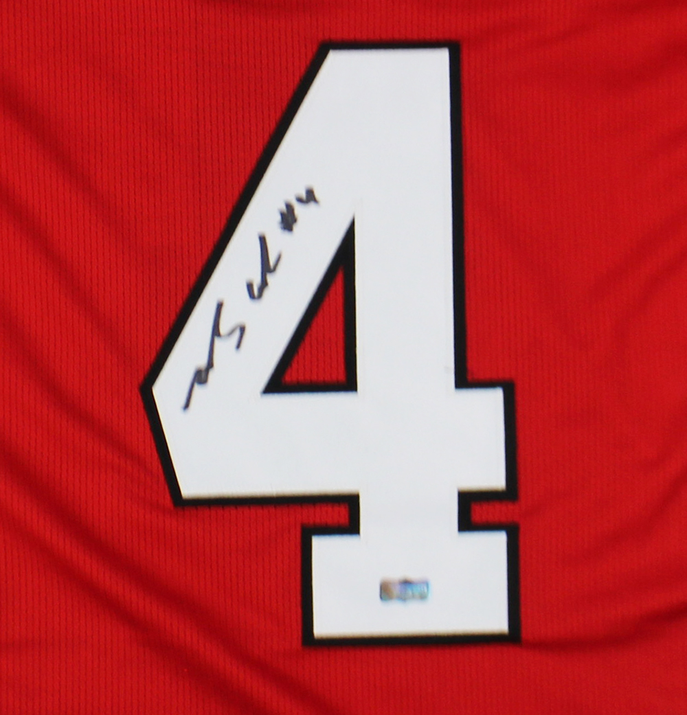 James Cook Signed Georgia Custom Red Jersey – Radtke Sports