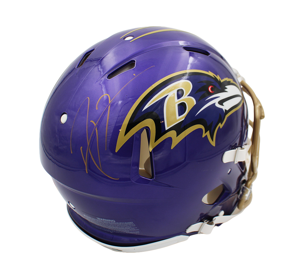 Ray Lewis Signed Baltimore Ravens Speed Authentic Flash NFL Helmet ...