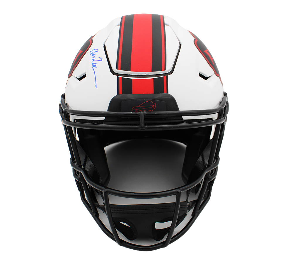 Jim Kelly, Andre Reed & Thurman Thomas Signed Buffalo Bills Speed Flex ...