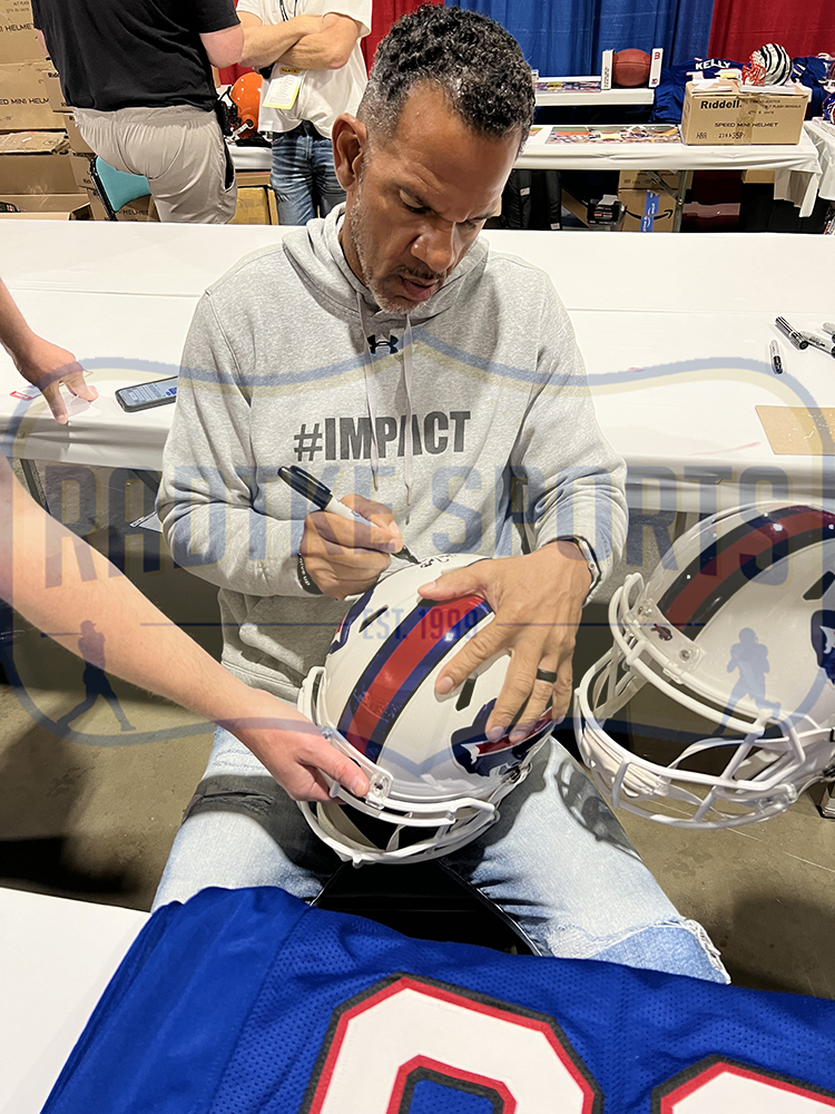 Andre Reed Signed Buffalo Bills Speed Authentic NFL Helmet with “HOF 14 ...
