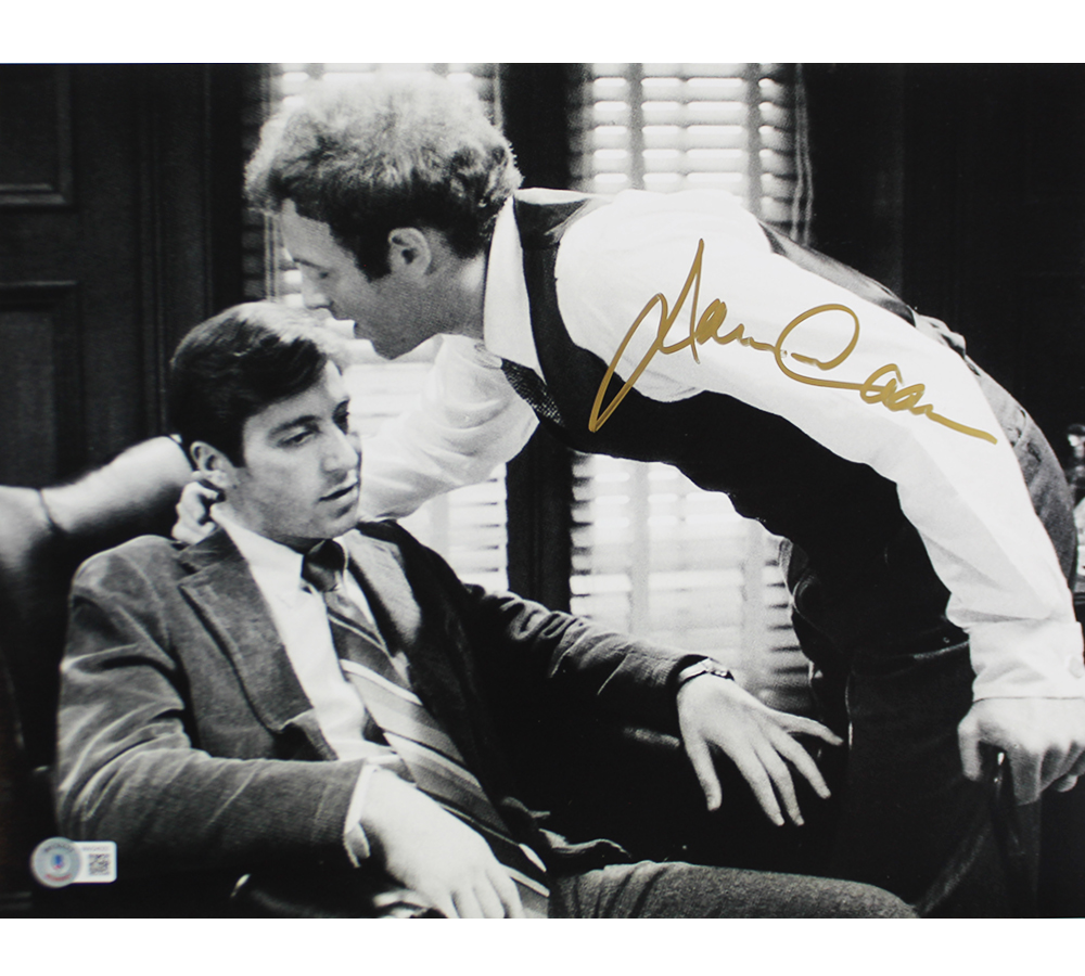 James Caan Signed Godfather Unframed 11×14 Photo – Leaning Over ...