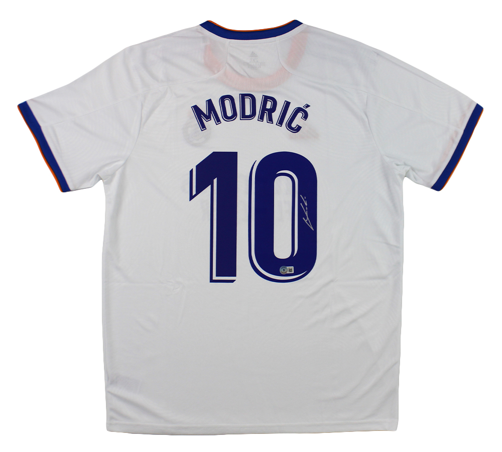 Luke Modric Signed Real Madrid Adidas White Soccer Jersey – Radtke Sports