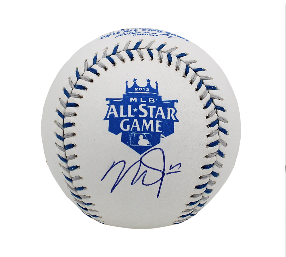 Mike Trout Signed Los Angeles Angels Rawlings Official Major League ...