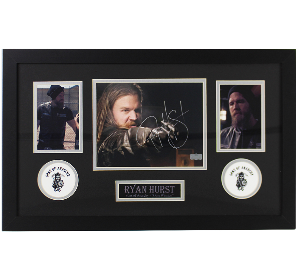 Ryan Hurst Signed Sons of Anarchy Framed 8×10 Photo – Pointing Gun ...