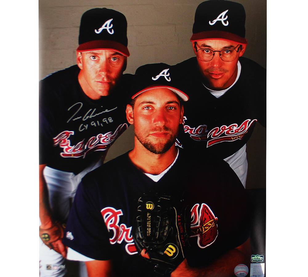 Tom Glavine Signed Atlanta Braves Unframed 16×20 MLB Photo – Triple ...