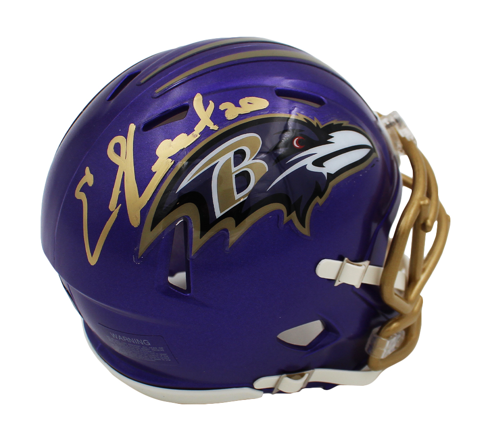 Ed Reed Signed Baltimore Ravens Speed Flash NFL Mini Helmet – Radtke Sports