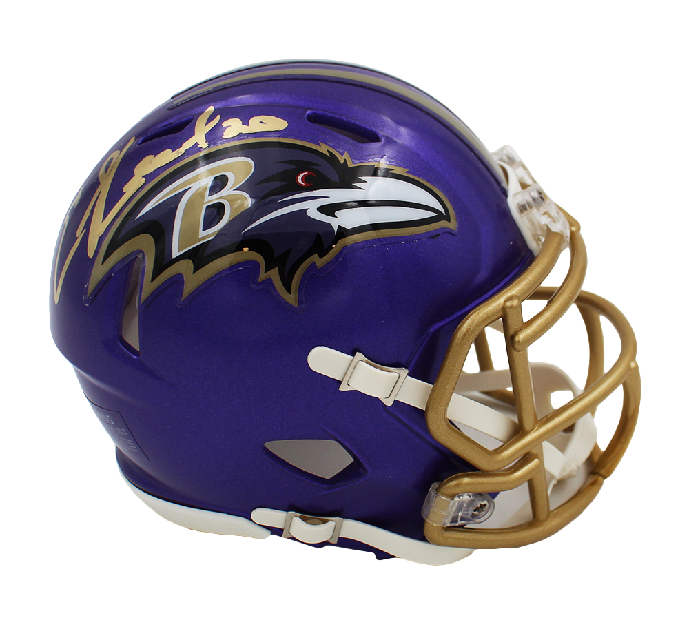 Ed Reed Signed Baltimore Ravens Speed Flash NFL Mini Helmet – Radtke Sports