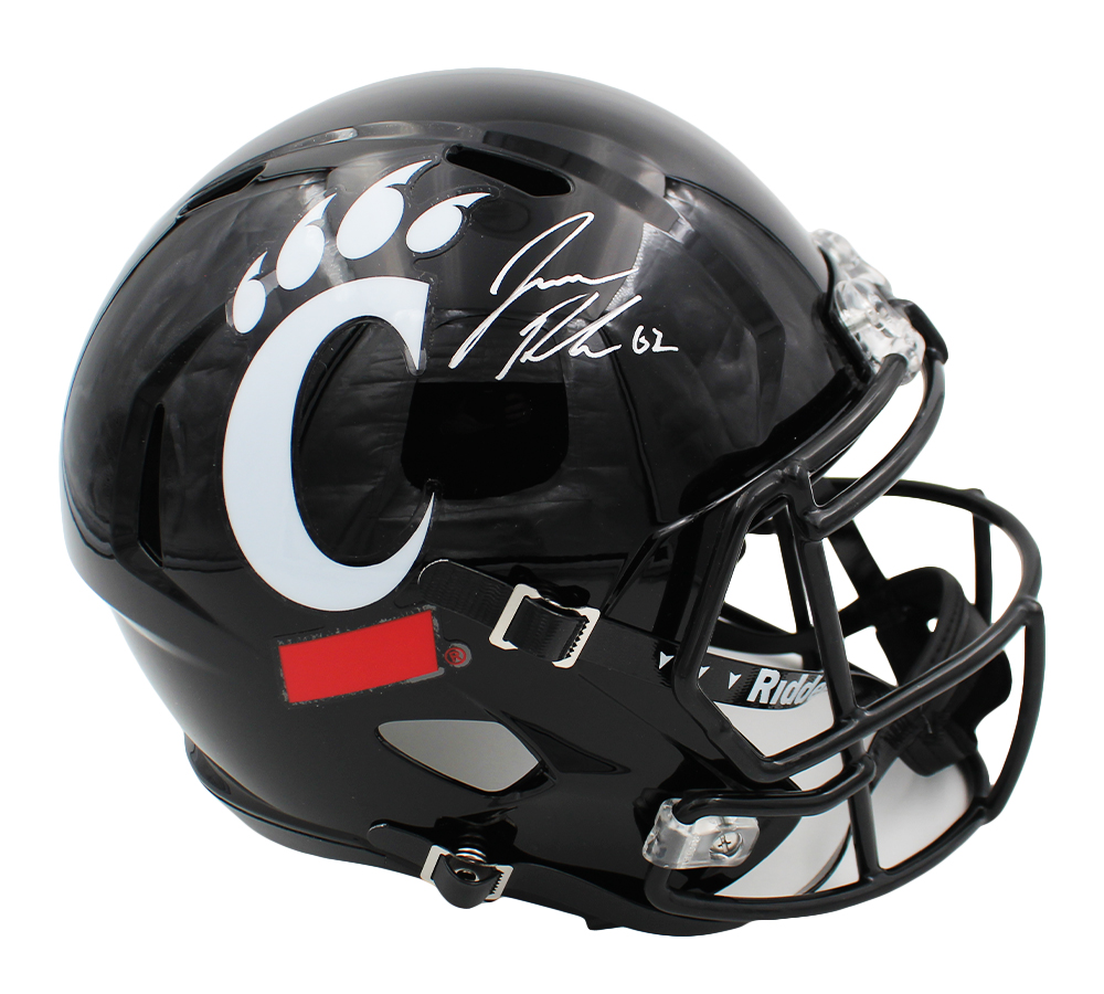 Jason Kelce Signed Cincinnati Bearcats Speed Full Size NCAA Helmet ...