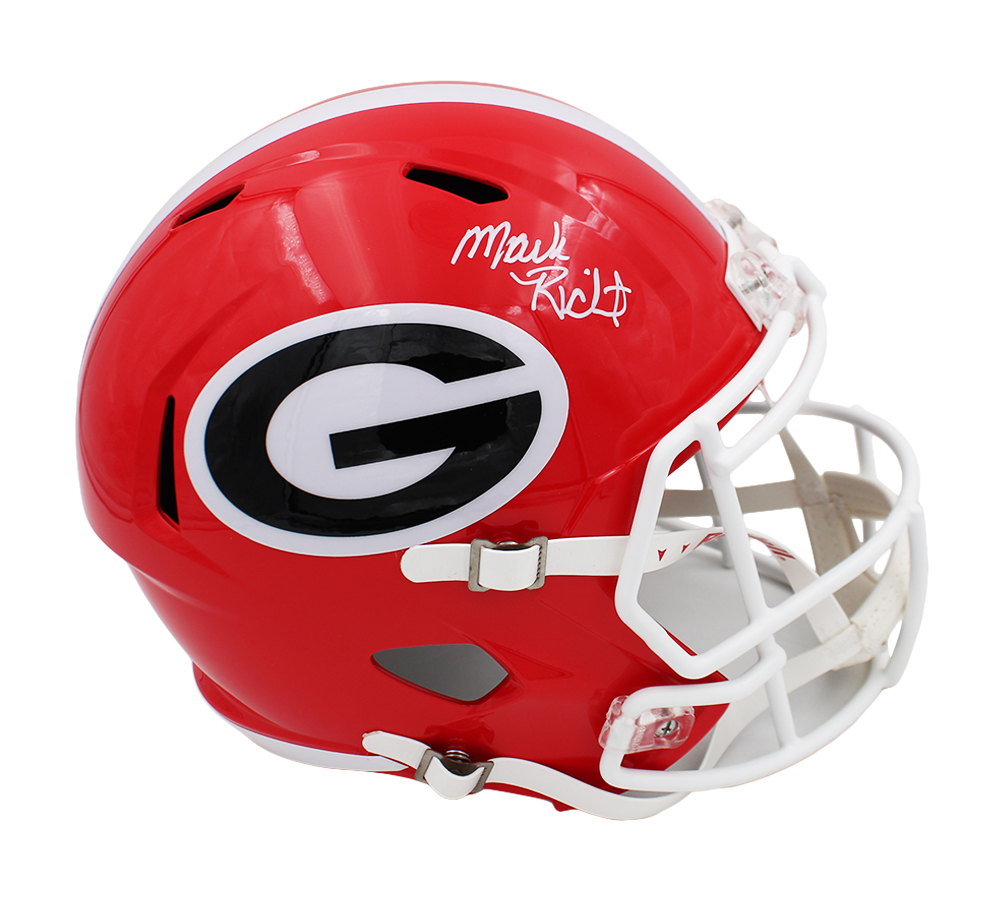 Mark Richt Signed Georgia Bulldogs Speed Full Size NCAA Helmet – Radtke ...