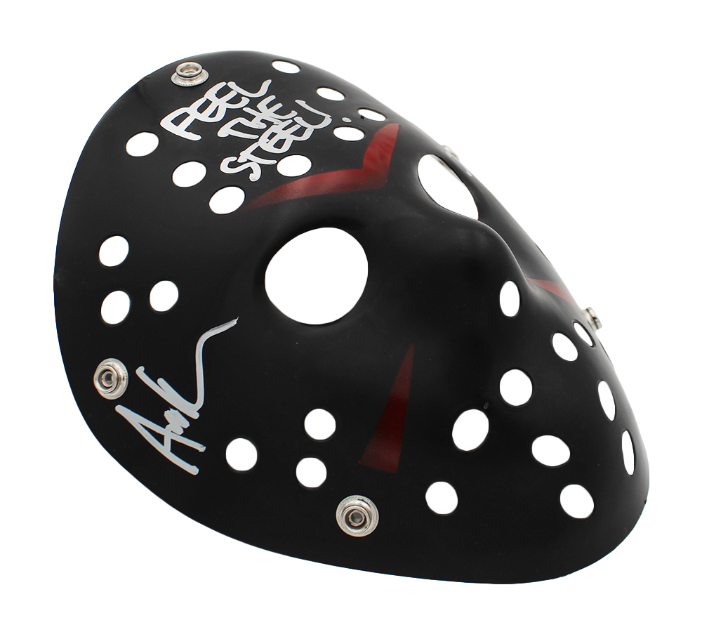 Ari Lehman Signed Friday the 13th Black Costume Mask with “Jason 1 ...