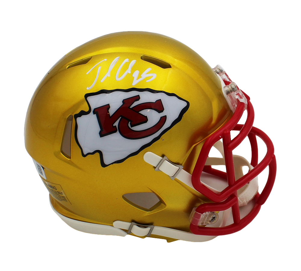 Jamaal Charles Signed Kansas City Chiefs Speed Flash NFL Mini Helmet ...