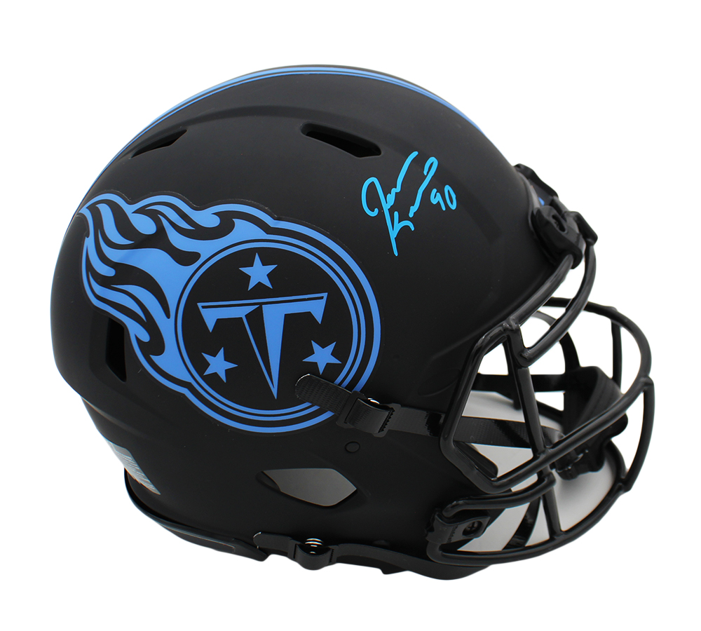 Jevon Kearse Signed Tennessee Titans Speed Authentic Eclipse NFL Helmet ...