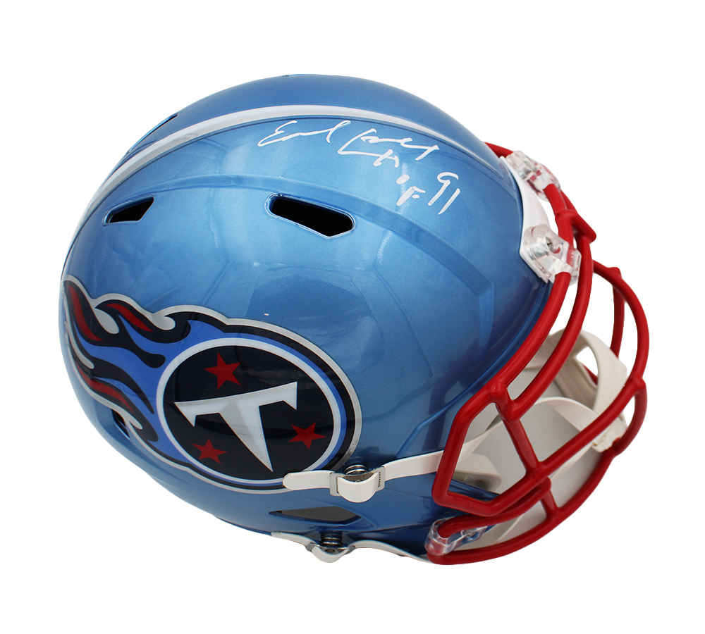 Earl Campbell Signed Tennessee Titans Speed Full Size Flash NFL Helmet ...